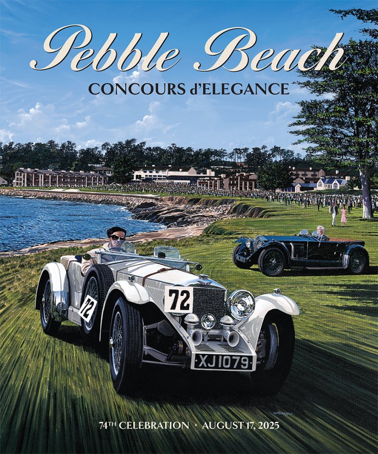 Our 2025 Posters - Pebble Beach Concours d'Elegance